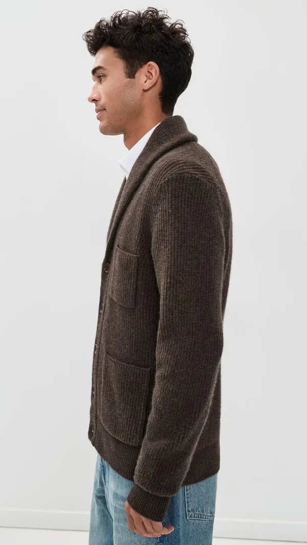 ALEX MILL Shawl Collar Cashmere Cardigan