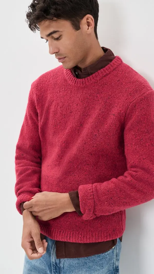 ALEX MILL Donegal Crewneck Sweater