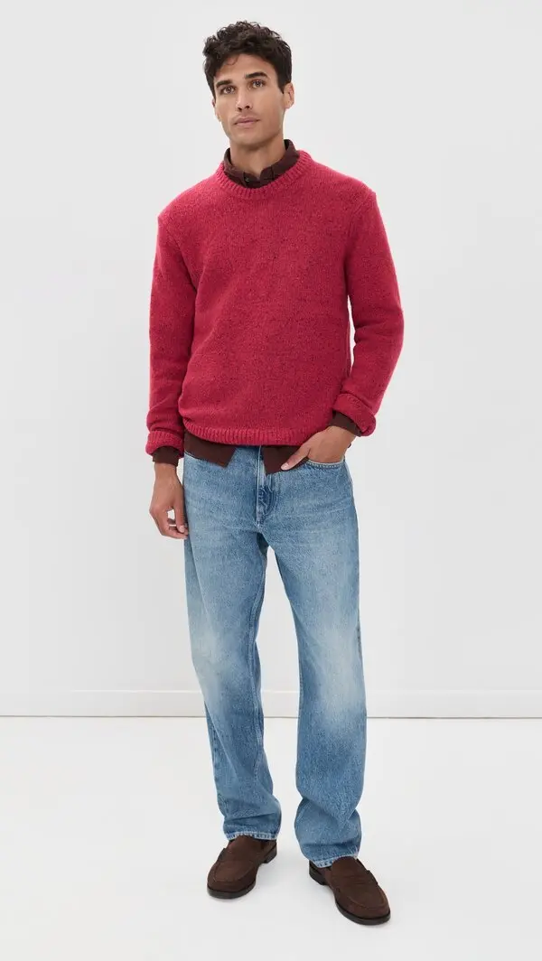 ALEX MILL Donegal Crewneck Sweater