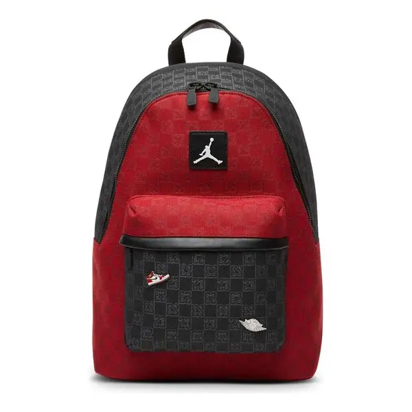 JORDAN Monogram Backpack 'bold Red - Bold Red/black