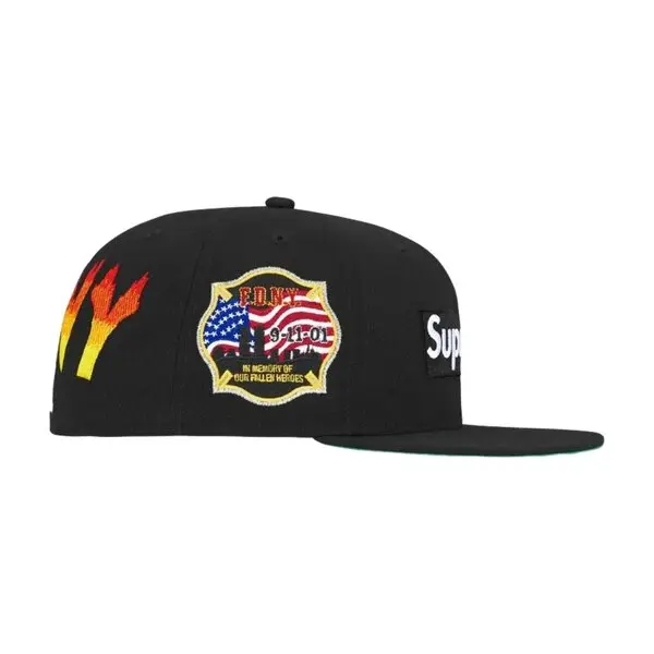 Supreme X Fdny X New Era Fw26 Box Logo - Black