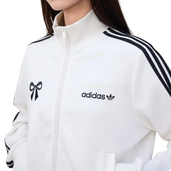 Adidas Track Top Asia Sizing - Cloud White