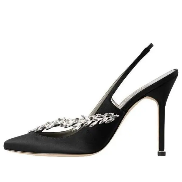 Balenciaga Manolo Blahnik Slingback - Black