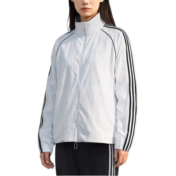 Adidas Dance Lace Mixed Woven Jacket Asia Sizing - White