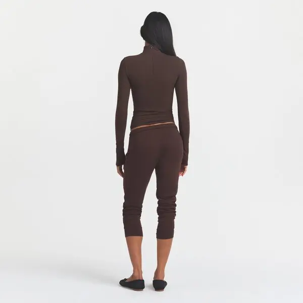 SKIMS Legging | Deep Neutral | | Cotton Fleece