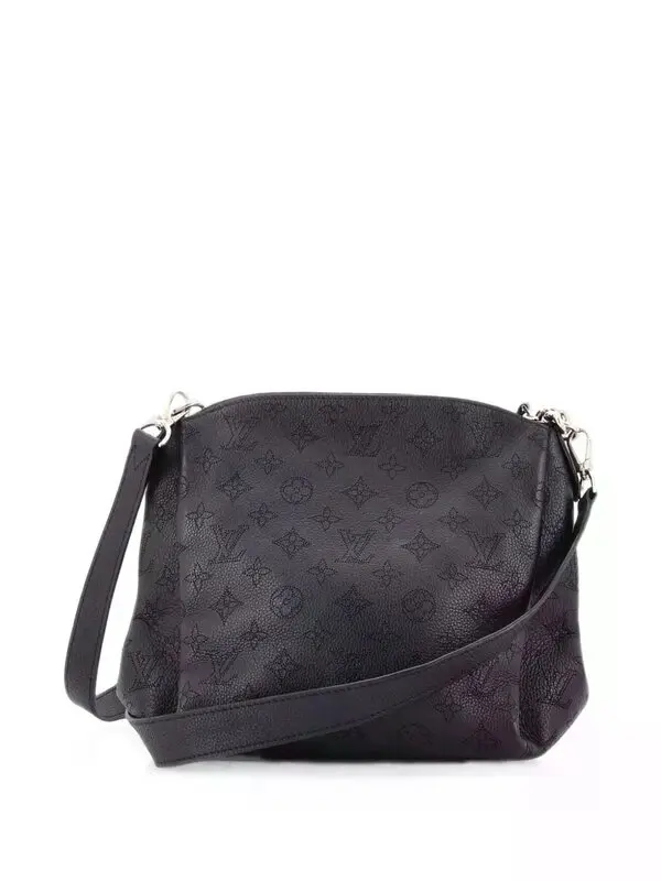 LOUIS VUITTON Babylone Handbag Mahina Leather Bb Hobo Bag