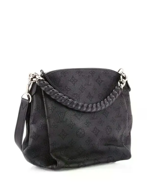 LOUIS VUITTON Babylone Handbag Mahina Leather Bb Hobo Bag