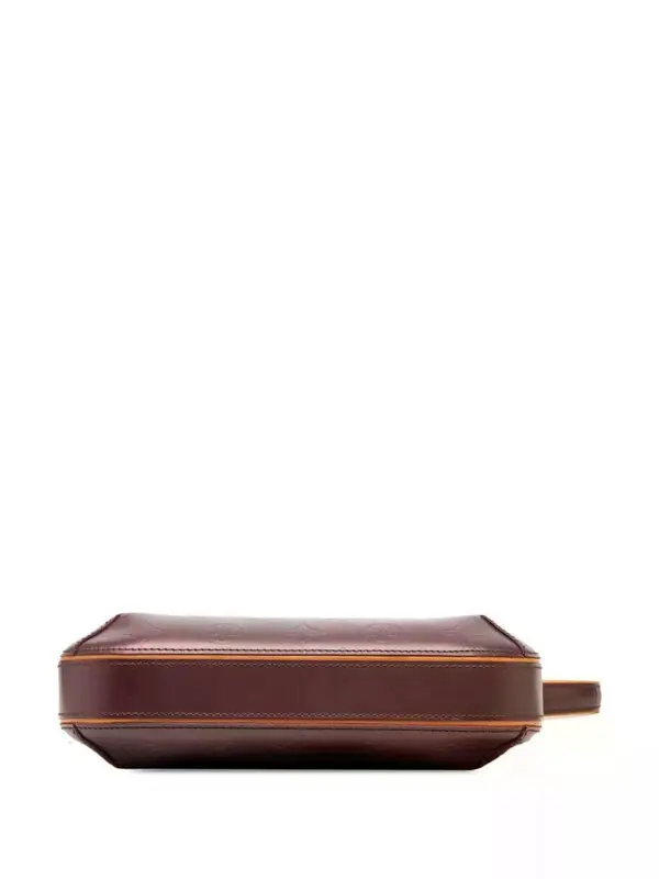 LOUIS VUITTON 2002 Monogram Mat Fowler Shoulder Bag - Purple