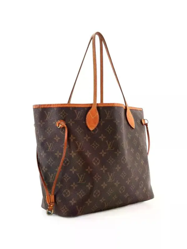 LOUIS VUITTON Neverfull Monogram Canvas Mm Tote Bag - Brown
