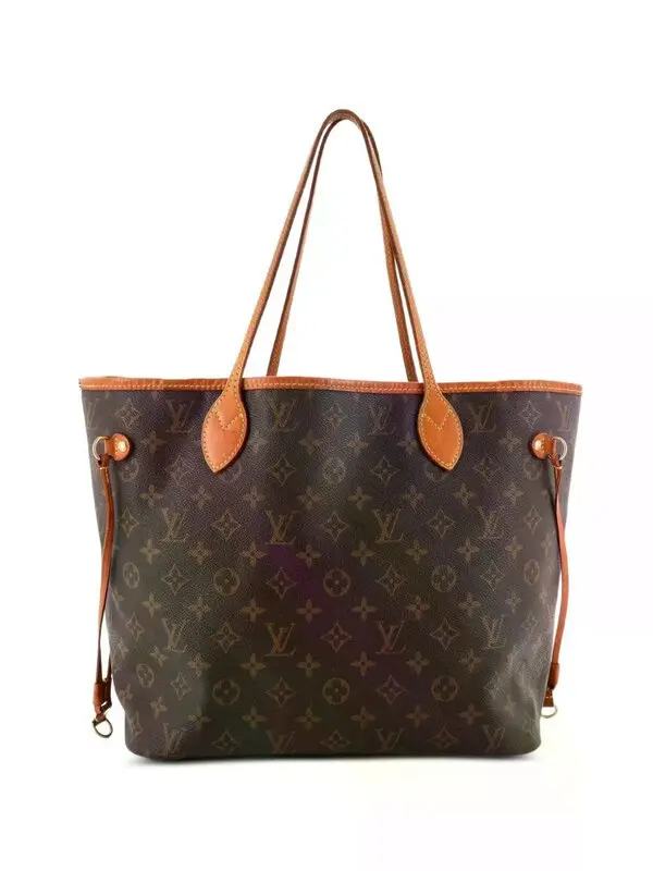 LOUIS VUITTON Neverfull Monogram Canvas Mm Tote Bag - Brown