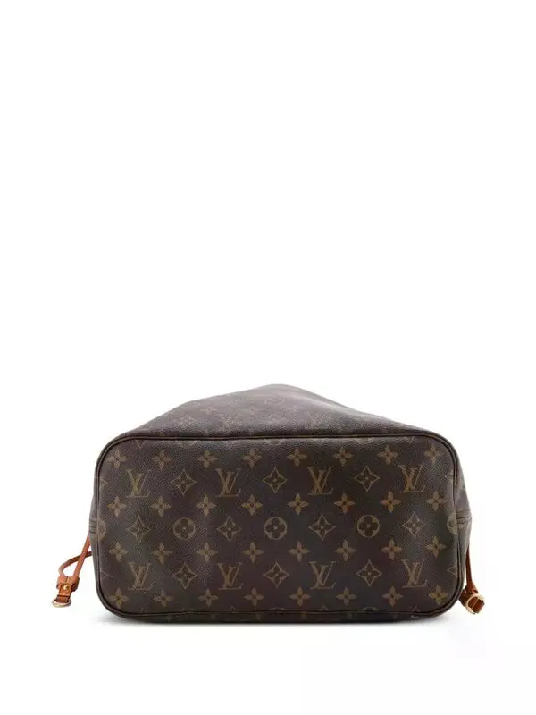 LOUIS VUITTON Neverfull Monogram Canvas Mm Tote Bag - Brown