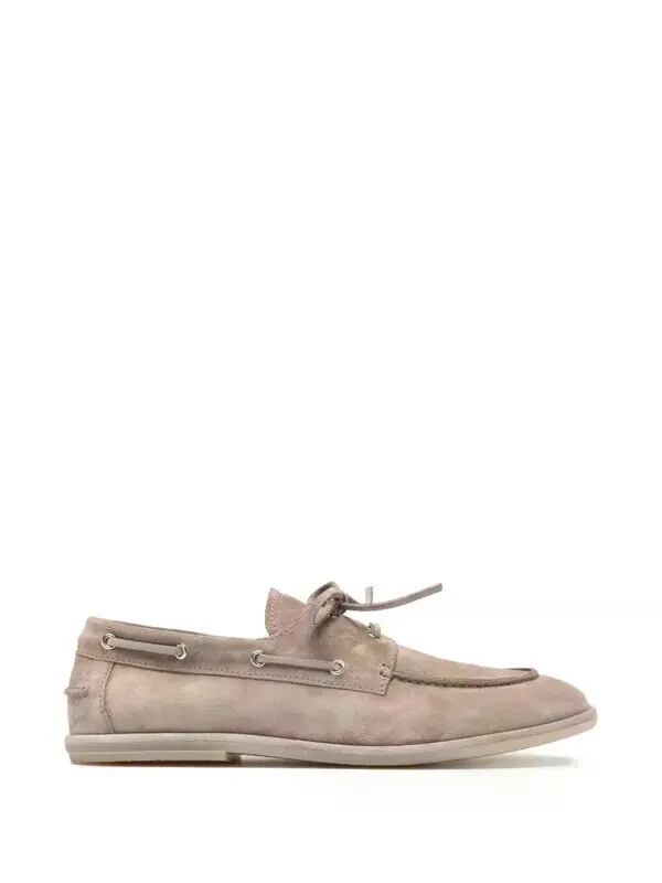 Officine Creative Love Lace-up Boat Shoes - Grey