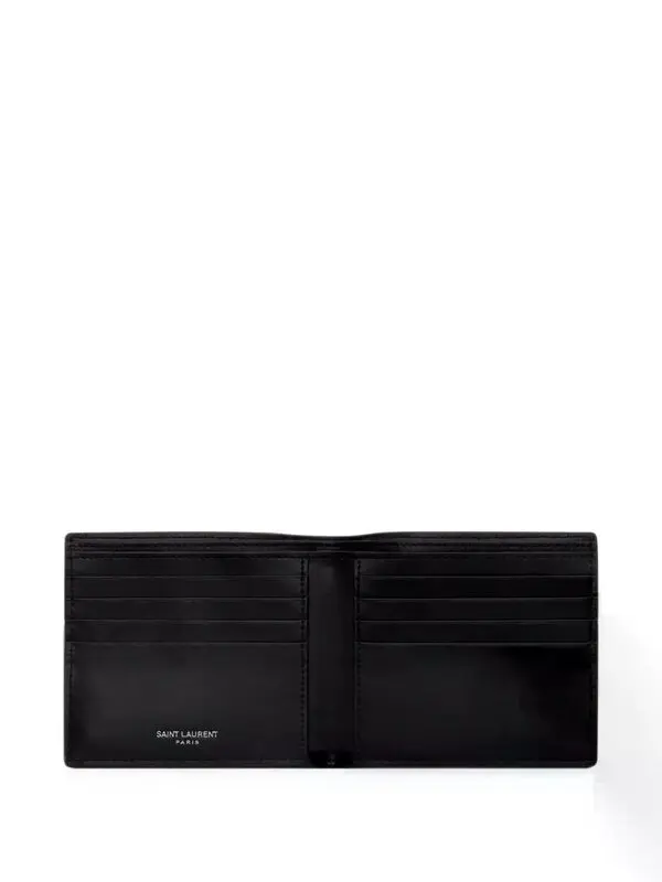 Saint Laurent Cassandre-plaque Bifold Wallet