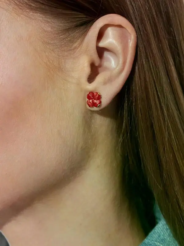 Kate Spade New York Flower-shaped Earrings - Gold
