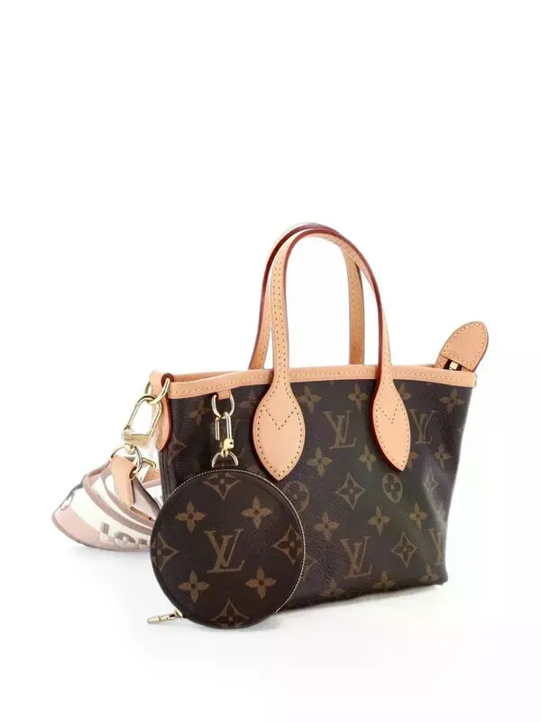 LOUIS VUITTON Neverfull Nm Monogram Canvas Bb Tote Bag