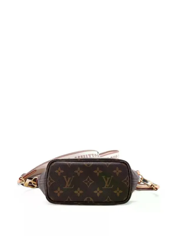 LOUIS VUITTON Neverfull Nm Monogram Canvas Bb Tote Bag
