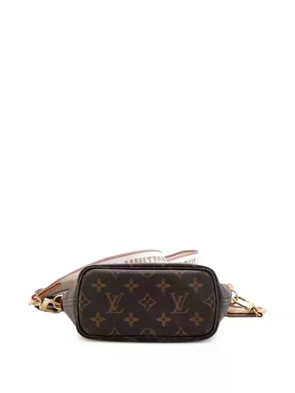 LOUIS VUITTON Neverfull Nm Monogram Canvas Bb Tote Bag