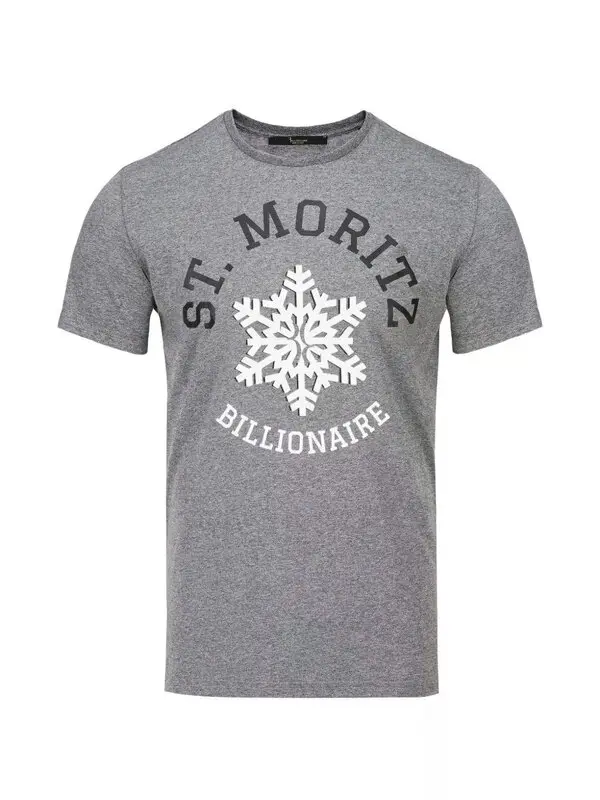 BILLIONAIRE St. Moritz Logo-print T-shirt