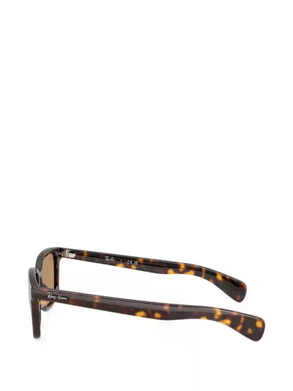 Ray-ban Brunel Rectangle-frame Sunglasses - Brown