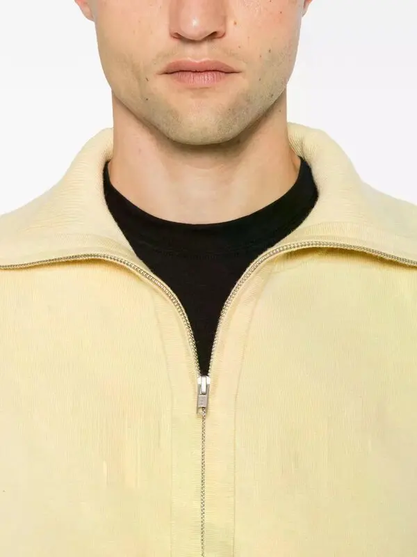 ENTIRE STUDIOS Zip-up Ribbed Cardigan