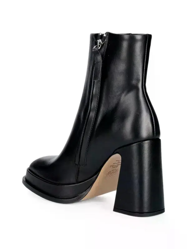 SOULIERS MARTINEZ Chueca Platform Square-toe Ankle Boots
