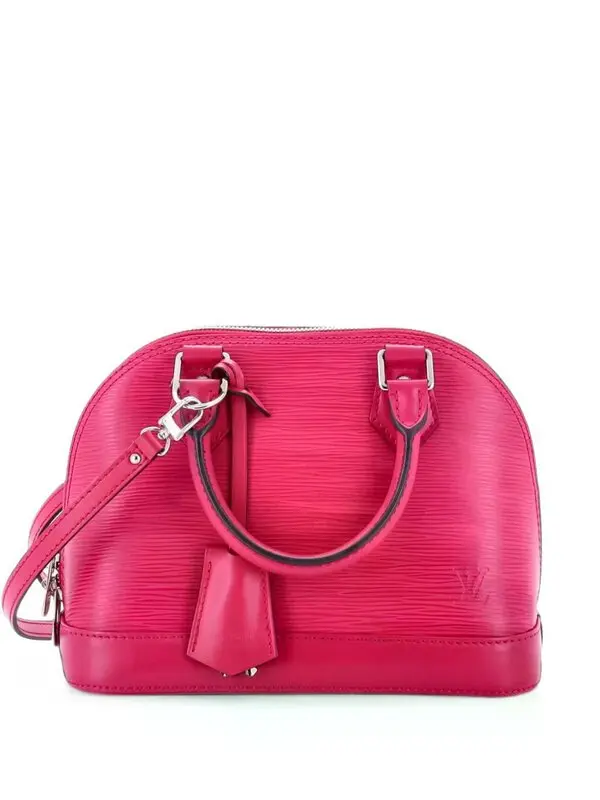 LOUIS VUITTON Alma Handbag Epi Leather Bb Satchel