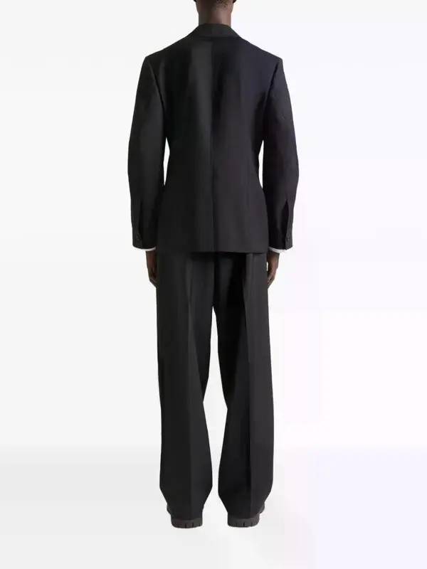Givenchy Couture Seam Single-breasted Jacket In Wool And Mohair