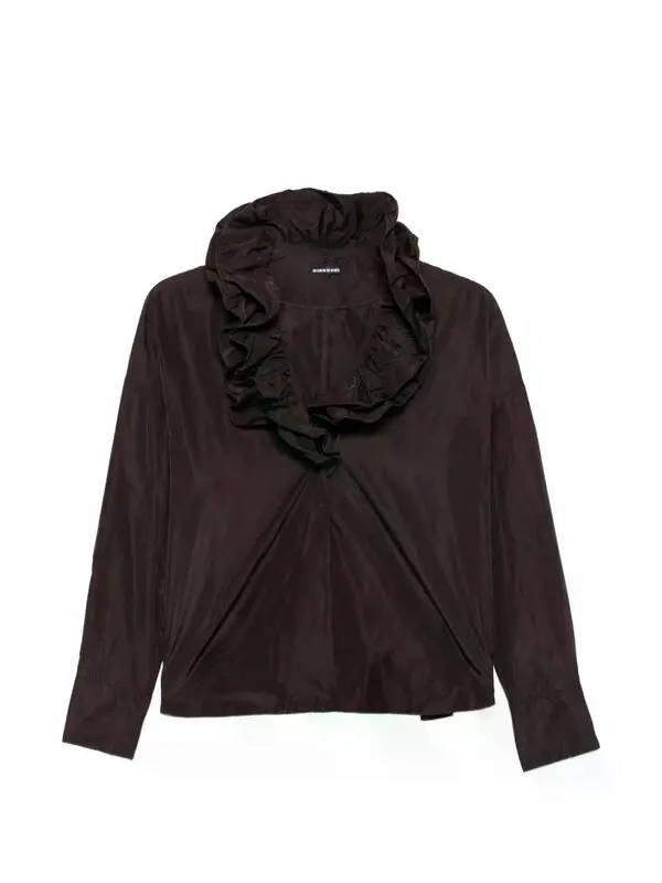 SUSANNE BOMMER Ruffled Long-sleeve Blouse