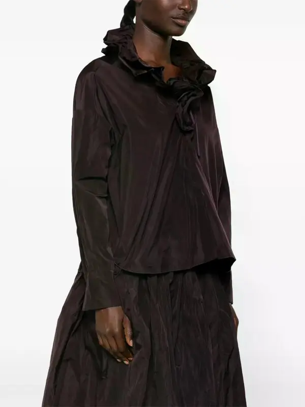 SUSANNE BOMMER Ruffled Long-sleeve Blouse