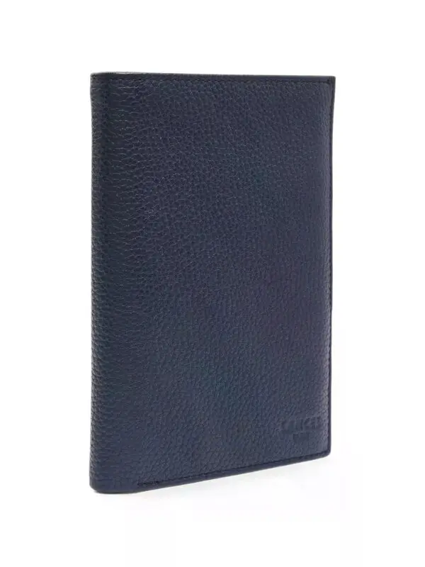 LANCEL Leon Grained-leather Wallet