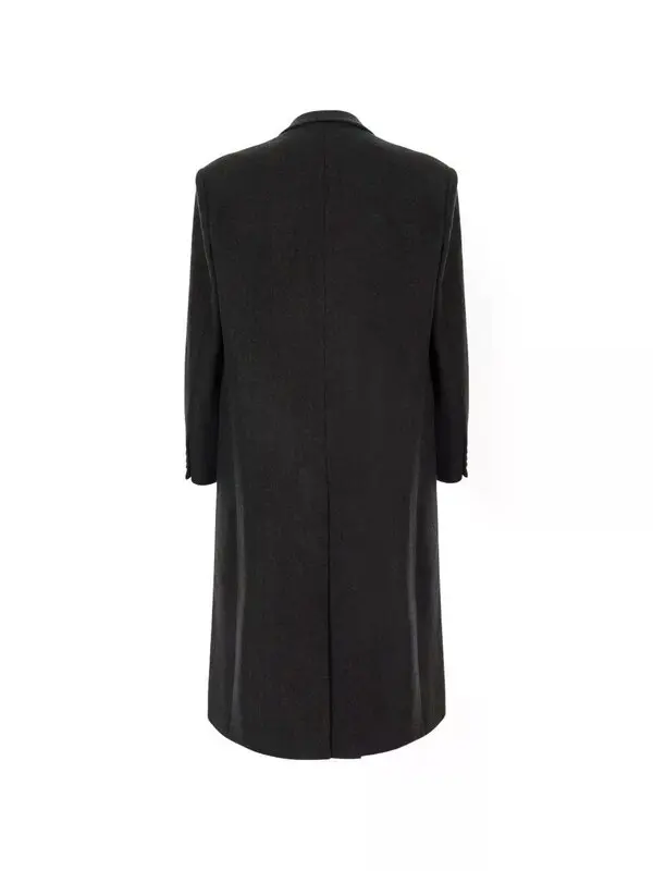 TONYWACK Double-breasted Herringbone Coat