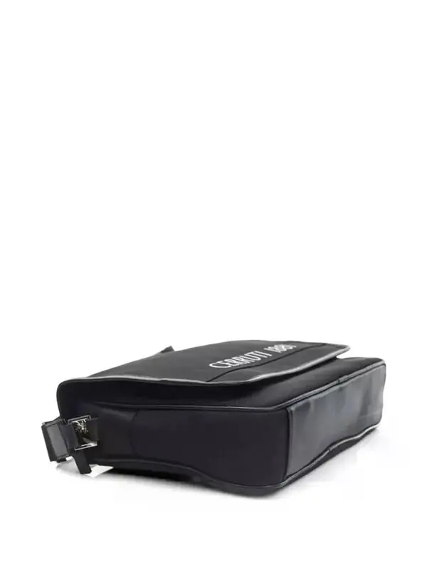 CERRUTI 1881 Logo-print Foldover Messenger Bag