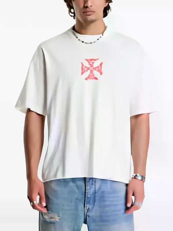 REPRESENT Graphic-print Cotton T-shirt