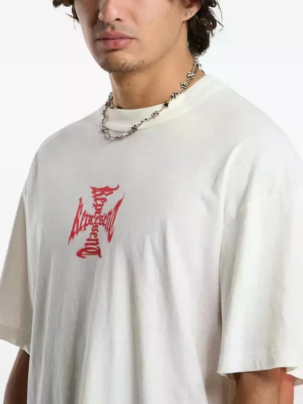 REPRESENT Graphic-print Cotton T-shirt