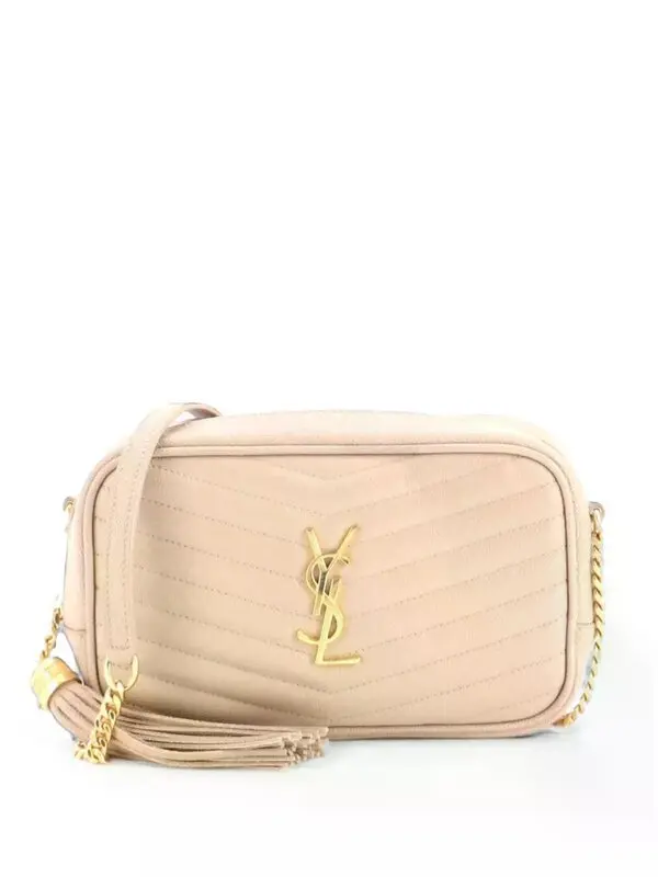 Saint Laurent Lou Camera Bag Matelasse Chevron Leather Mini Crossbody Bag