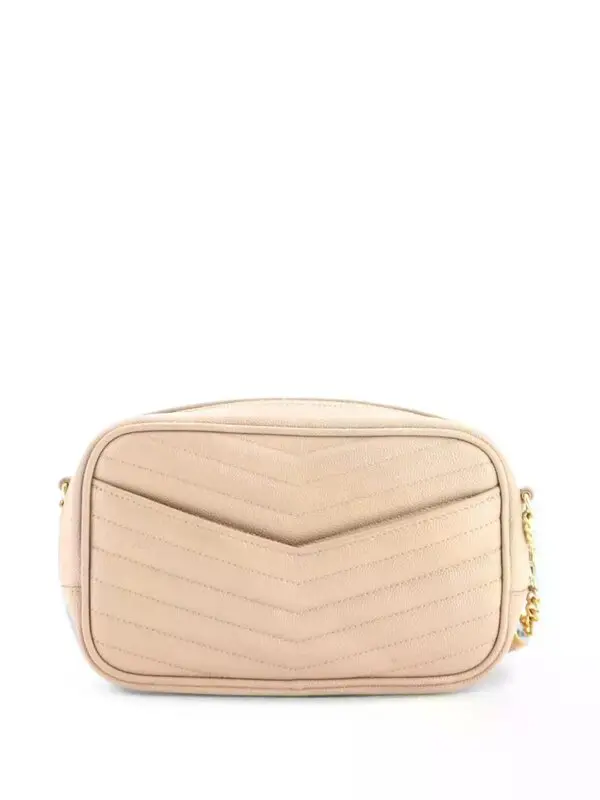 Saint Laurent Lou Camera Bag Matelasse Chevron Leather Mini Crossbody Bag