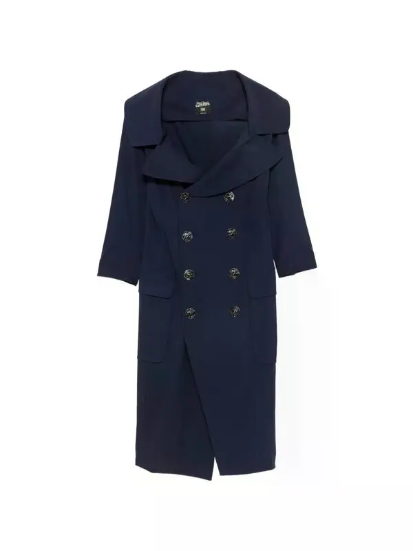 JEAN PAUL GAULTIER 1990s Double-breasted Coat - Blue