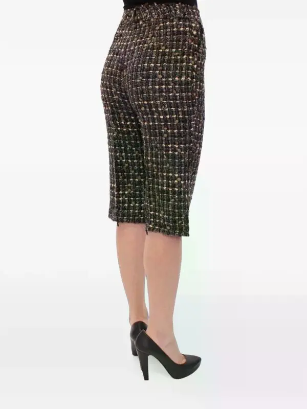 Dolce & Gabbana Tweed-effect Shorts - Brown