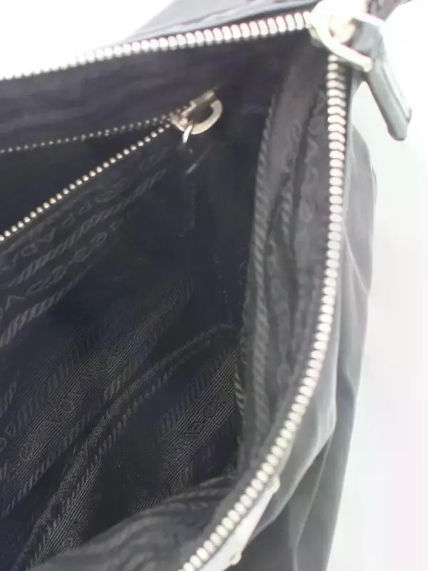 Prada 2000s Triangle Logo Shoulder Bag