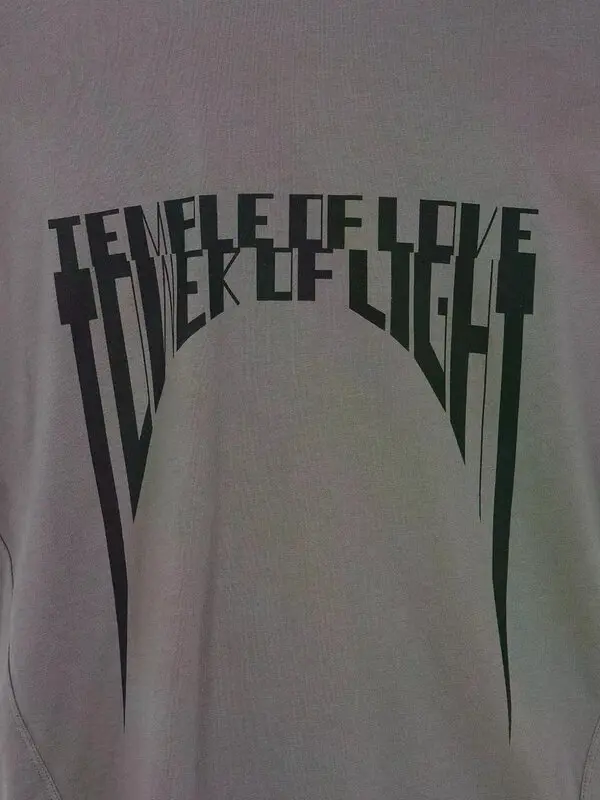 Rick Owens Graphic-print Cotton T-shirt