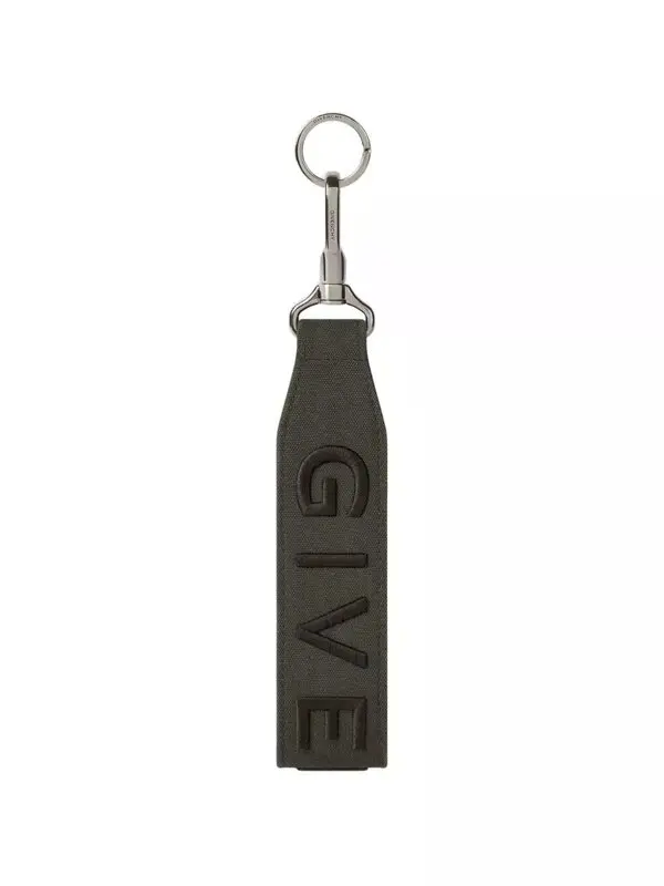 Givenchy Cargo Key Ring In Canvas