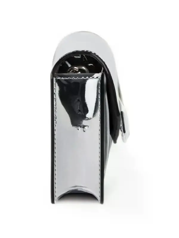 Givenchy Antigona Wallet On Chain In Mirror Leather