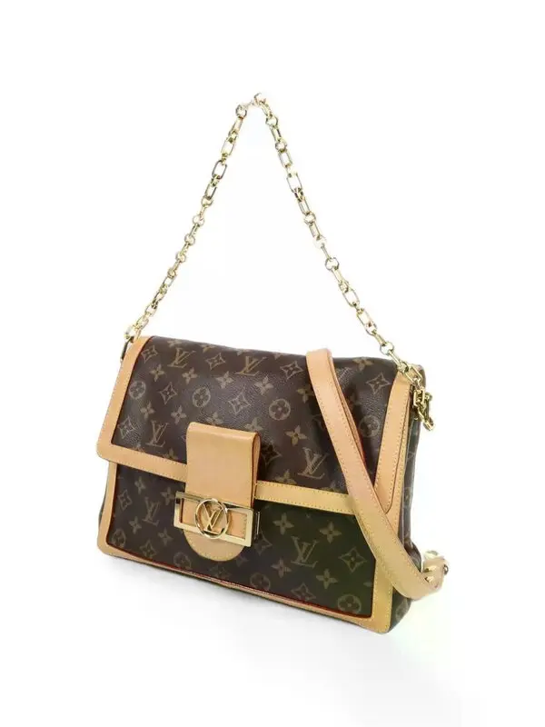 LOUIS VUITTON Gm Dauphine Soft Shoulder Bag