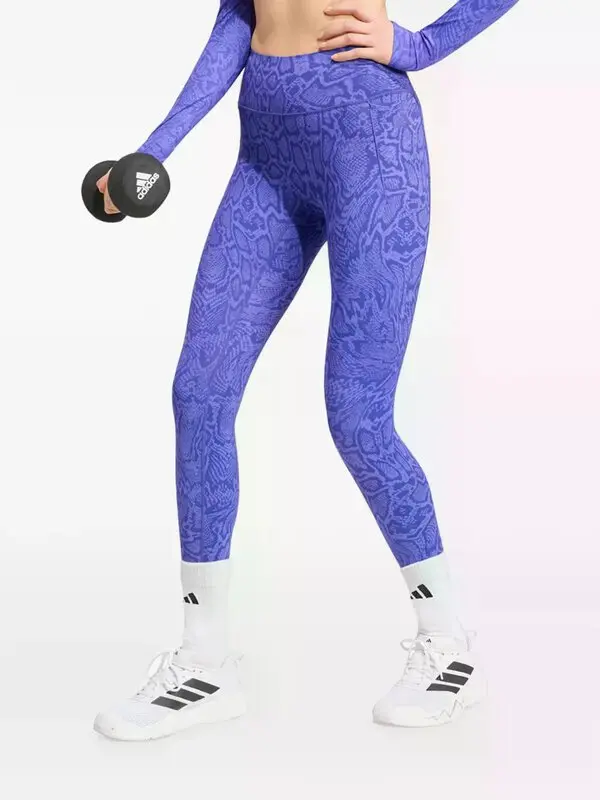 Adidas Optime Primelift Snake 7/8 Leggings