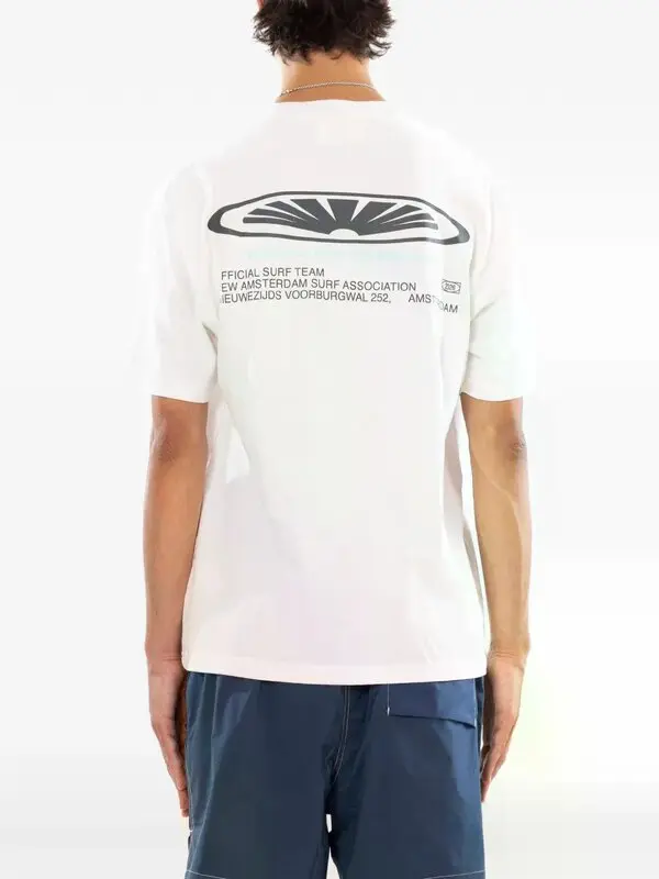 NEW AMSTERDAM SURF ASSOCIATION Logo-print T-shirt