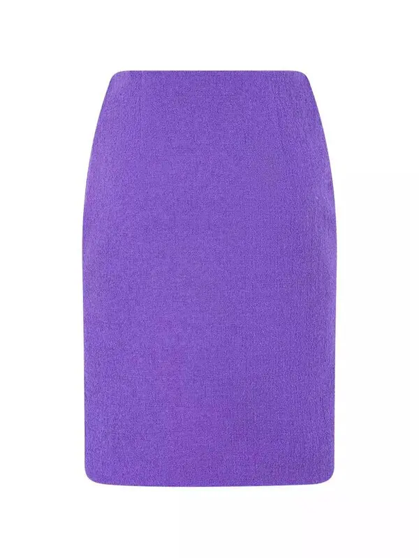 Moschino Heart-embellished Wrap-effect Mini Skirt