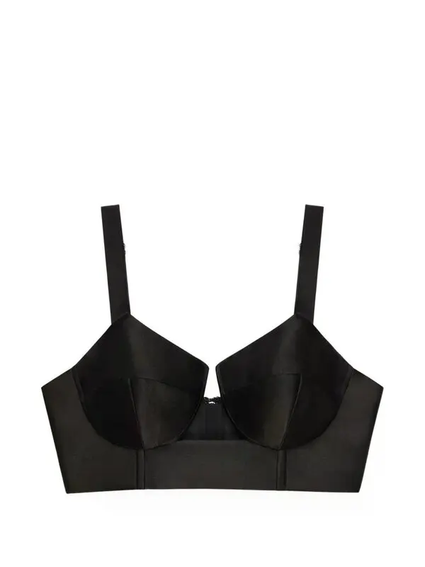 Givenchy Bra Top In Satin