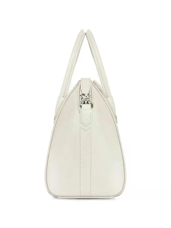 Givenchy Small Antigona Bag In Box Leather - Neutrals