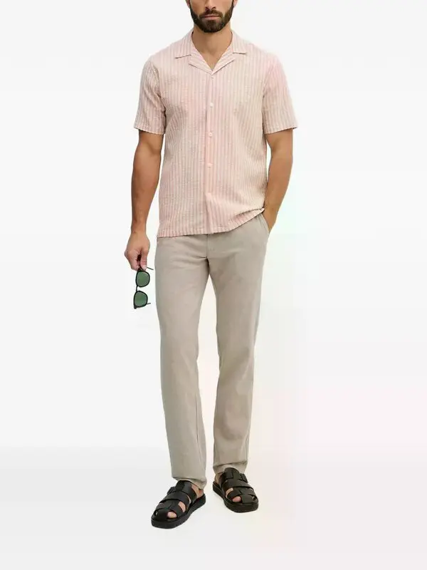 LINDBERGH Drawstring-waist Straight-leg Trousers