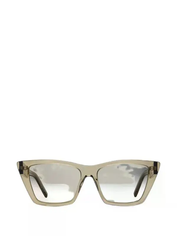 Saint Laurent Mica Cat-eye Sunglasses - Neutrals